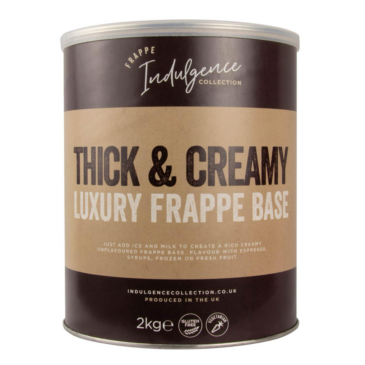 Indulgence Collection - Thick and Creamy Luxury Frappe Base 2kg – CoffeeAid